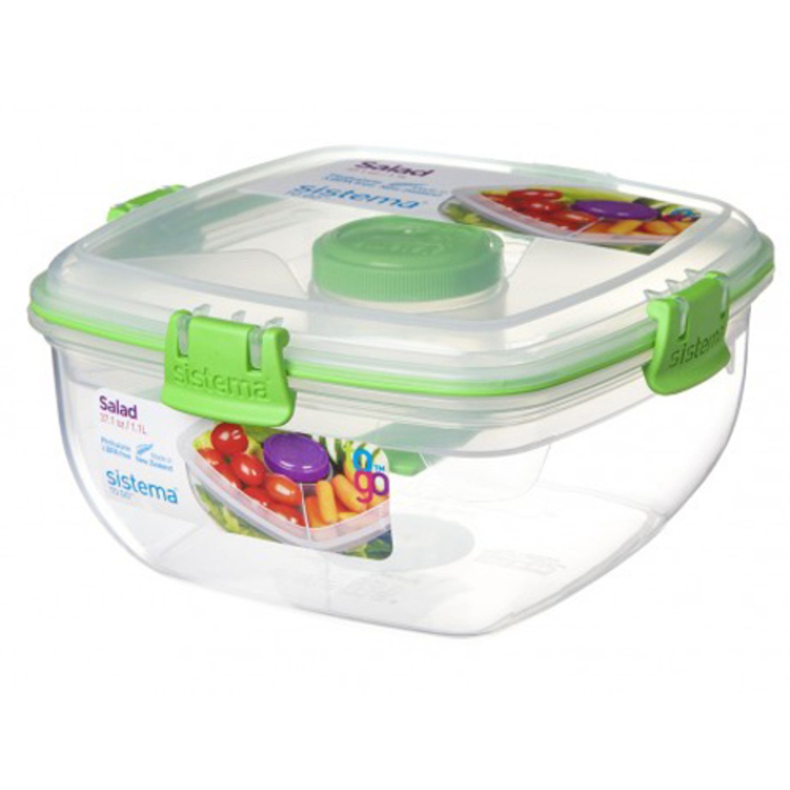 Sistema Salad Container To Go - Voilà Online Groceries & Offers