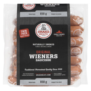 Drake Meats Wieners Original 850 g - Voilà Online Groceries & Offers