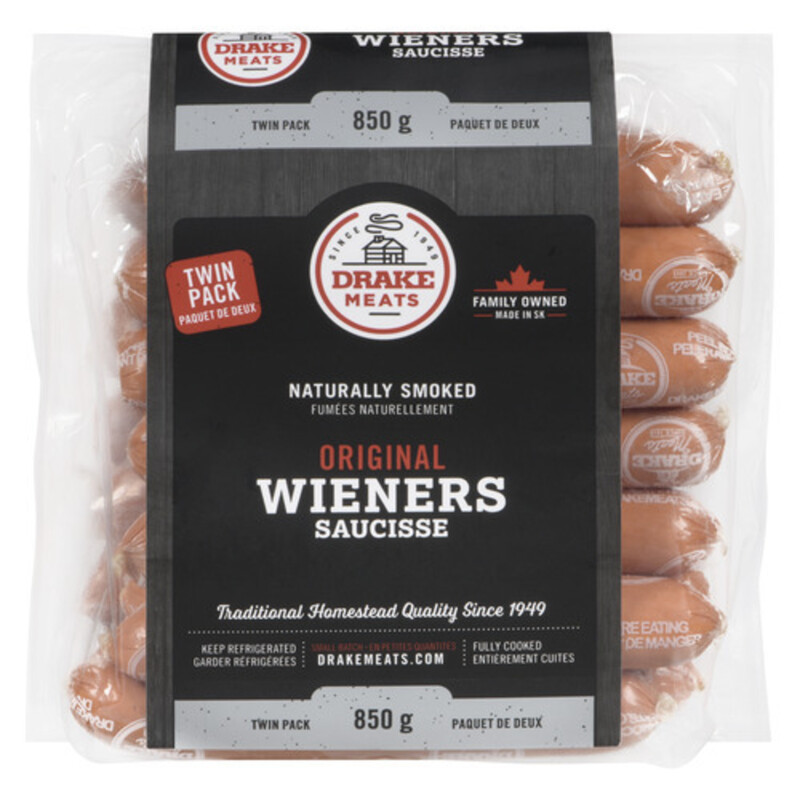 Drake Meats Wieners Original 850 g - Voilà Online Groceries & Offers