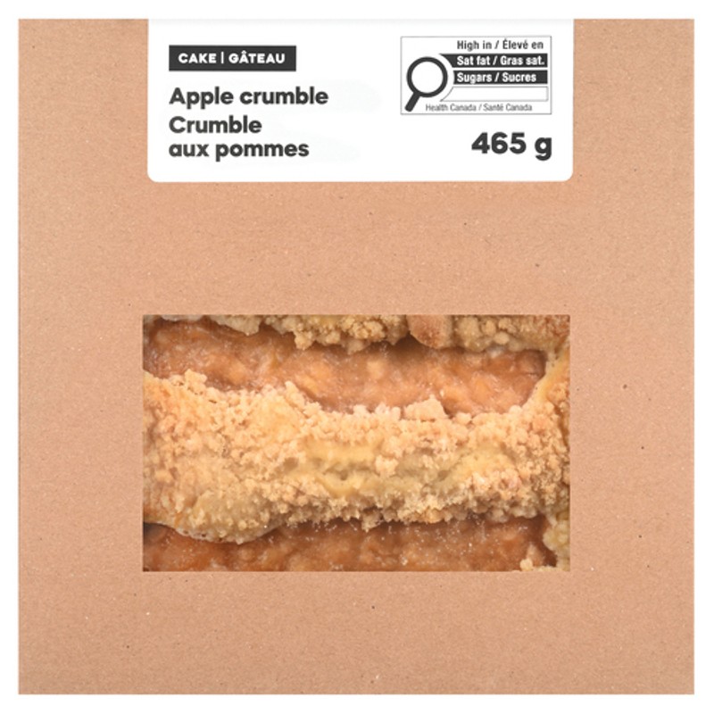 Cake Apple Crumble 465 g - Voilà Online Groceries & Offers