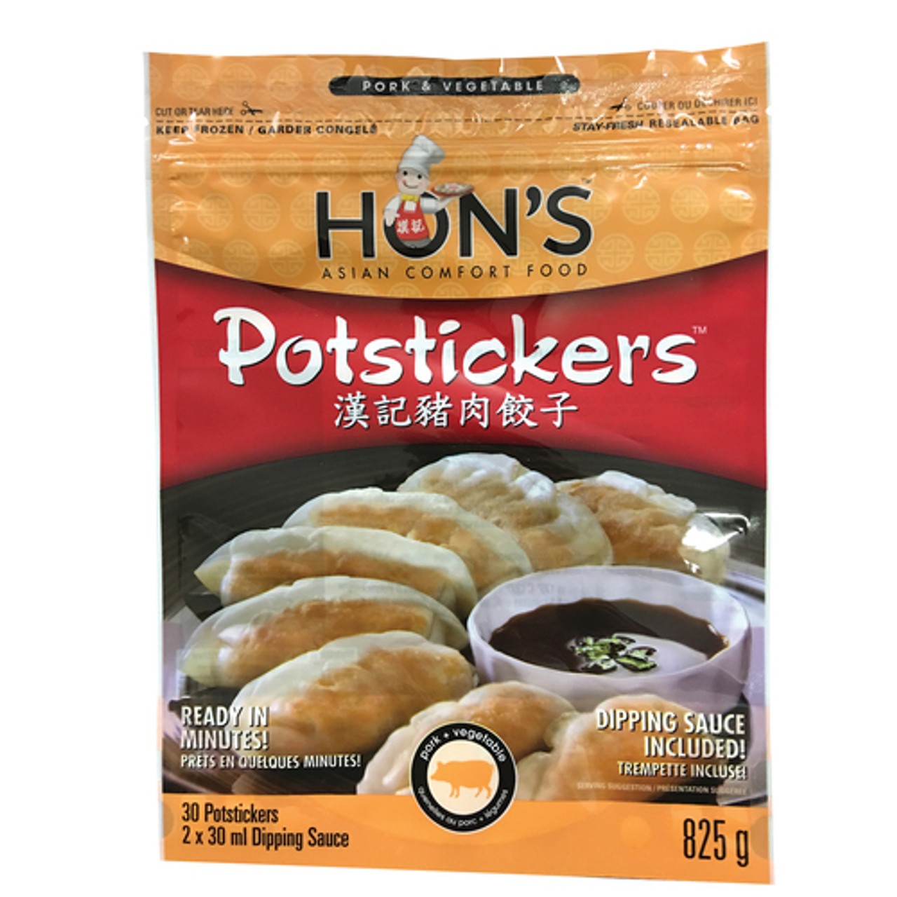 Hon's Frozen Potstickers Pork & Vegetable 825 g - Voilà Online ...