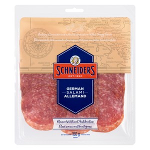 Schneiders German Salami Raised Without Antibiotics 150 g - Voilà ...