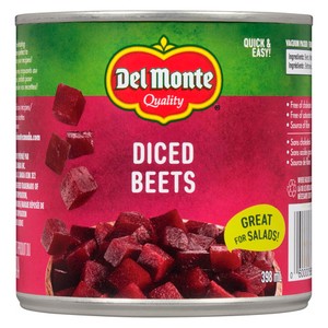 Del Monte Canned Diced Beets 398 ml - Voilà Online Groceries & Offers