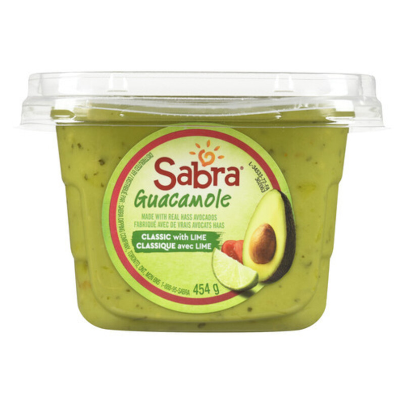 Sabra Classic With Lime Guacamole 454 g - Voilà Online Groceries & Offers