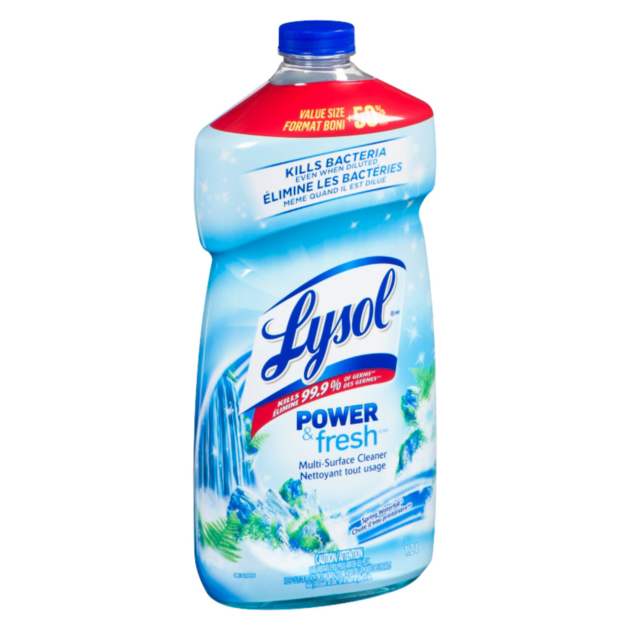 Lysol All Purpose Cleaner Spring Waterfall 1.2 L - Voilà Online ...