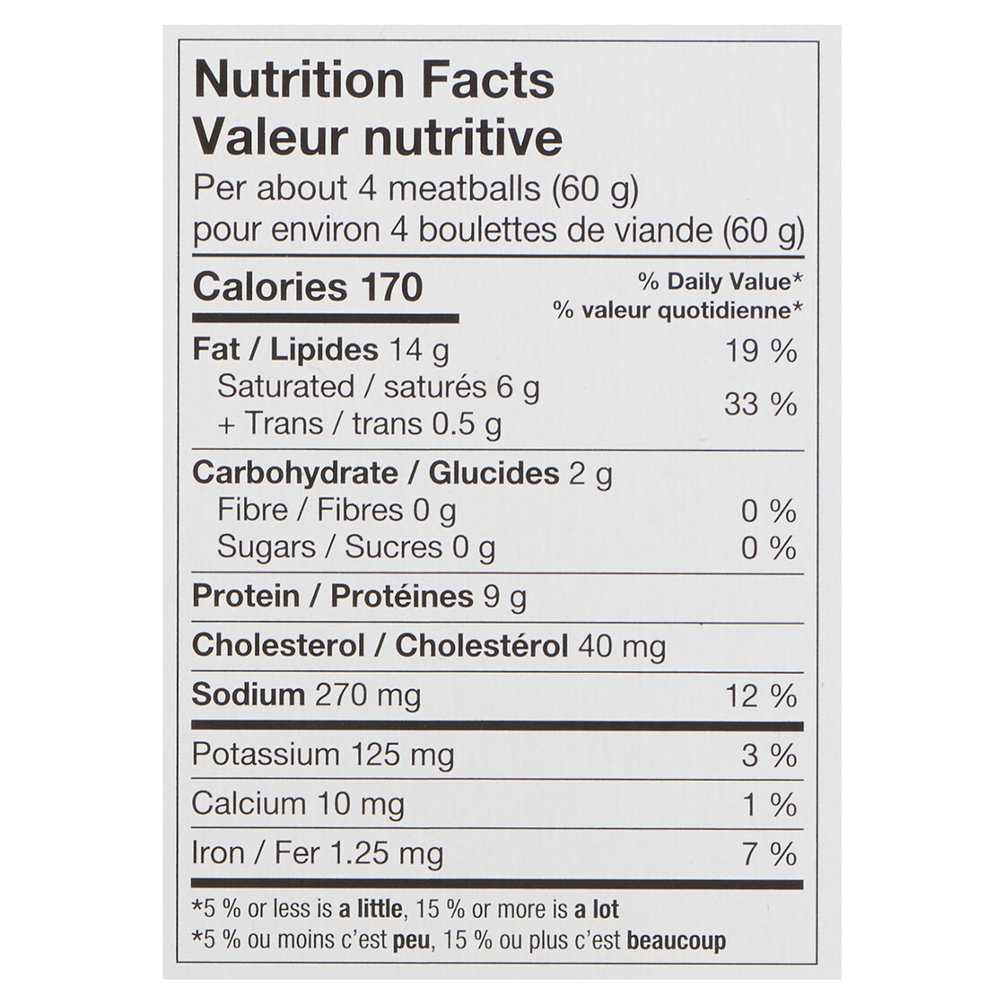 Compliments Frozen Meatballs Angus Beef 680 g - Voilà Online Groceries ...