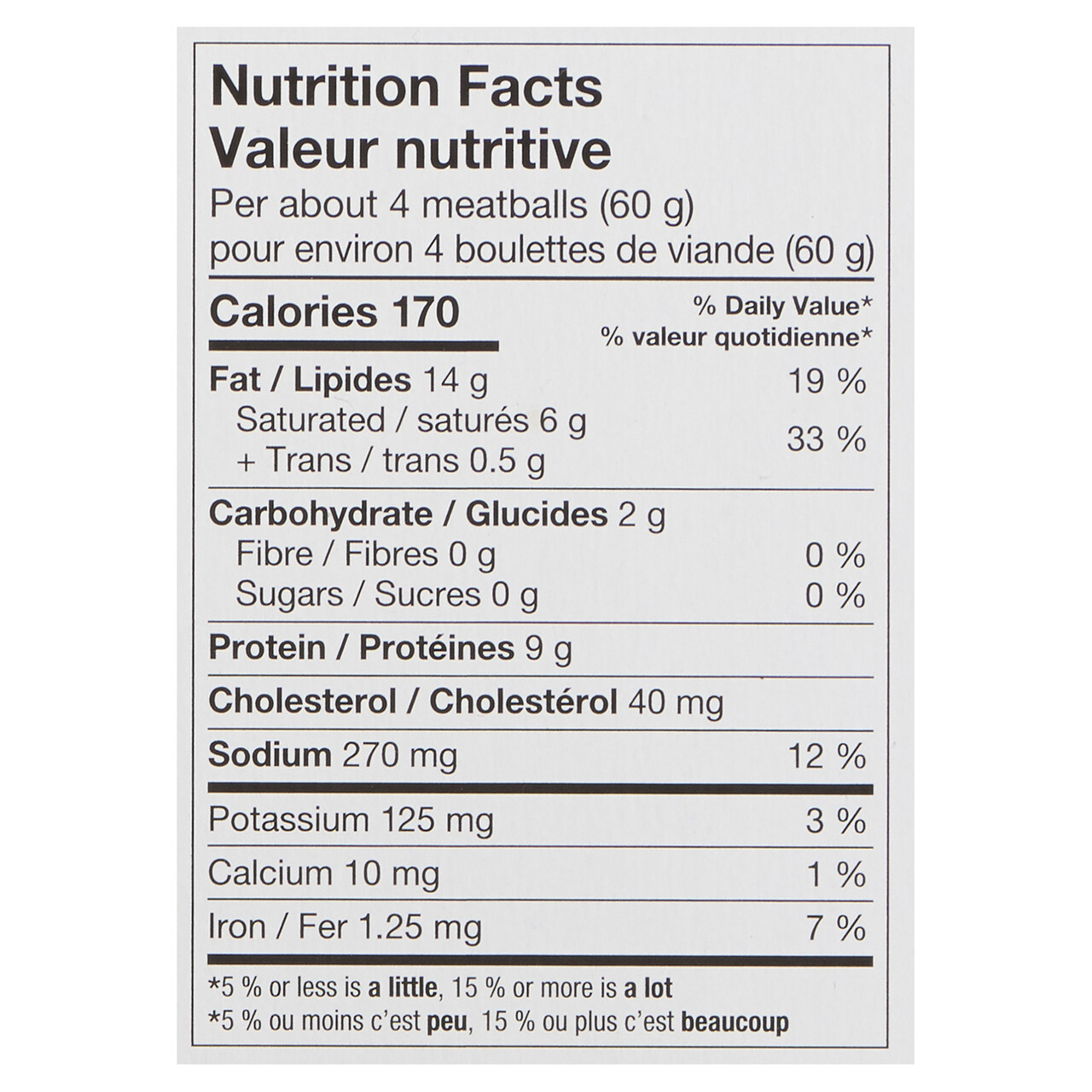 Compliments Frozen Meatballs Angus Beef 680 g - Voilà Online Groceries ...