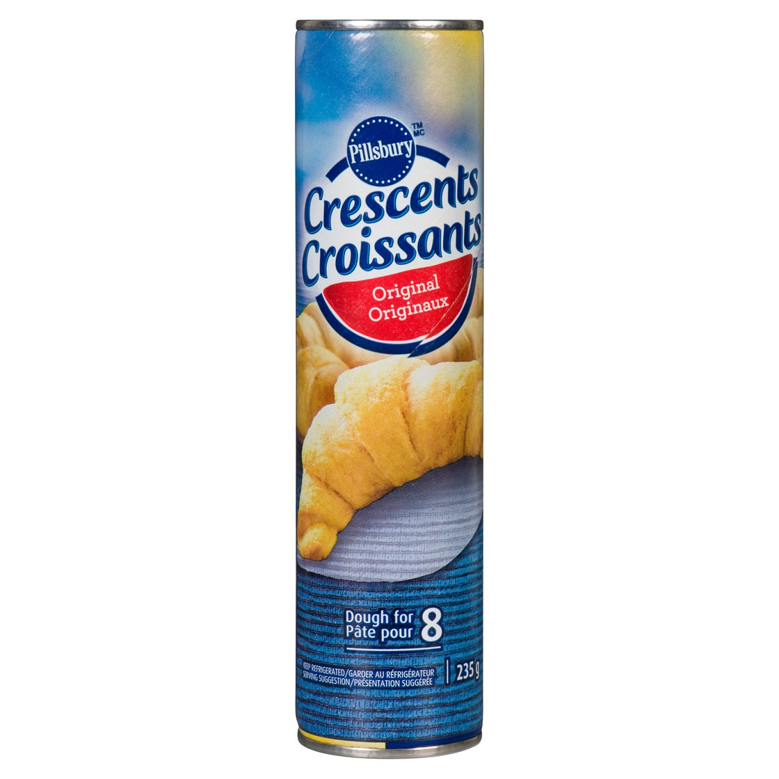 Pillsbury Original Crescents Croissant Rolls Ready to Bake 235 g 8 ...