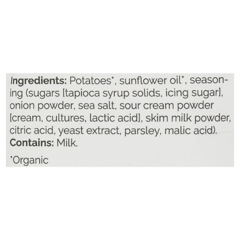 Humble Rumbles Organic Potato Chips Sour Cream & Onion 135 g - Voilà ...