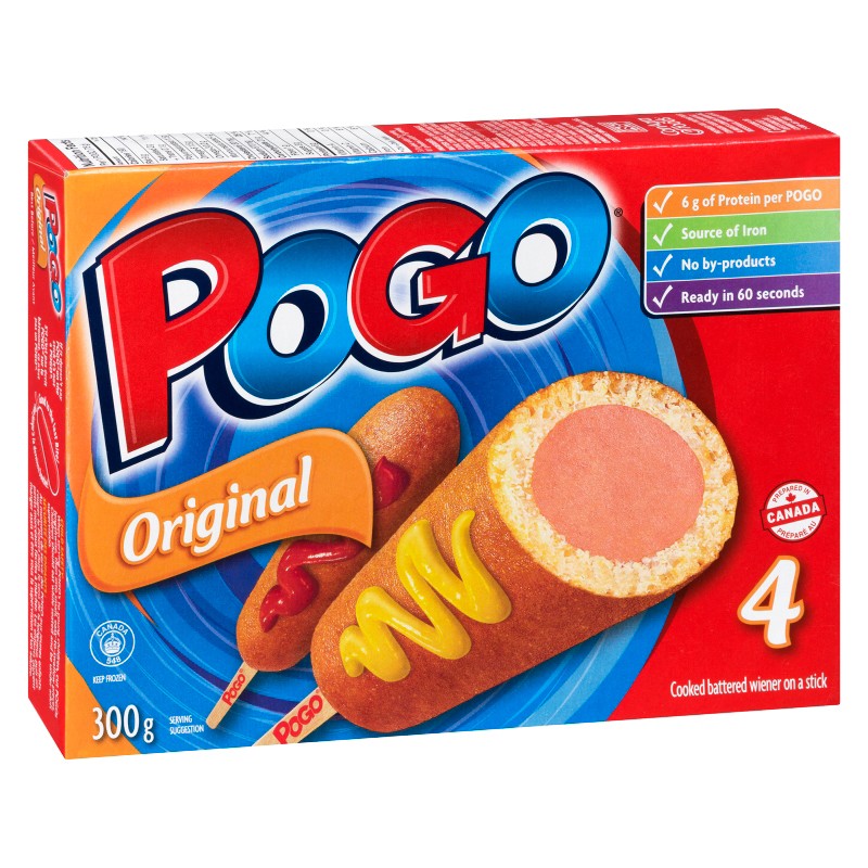 Pogo Frozen Corn Dogs 4 x 75 g - Voilà Online Groceries & Offers
