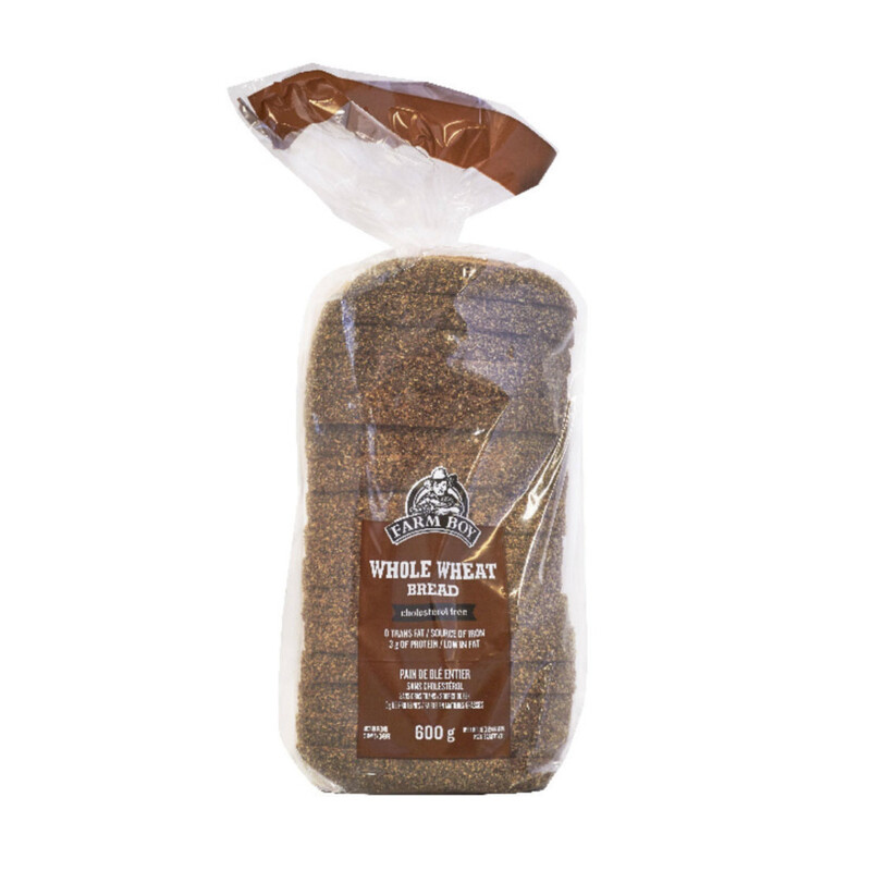 Farm Boy Bread Whole Wheat 600 g - Voilà Online Groceries & Offers