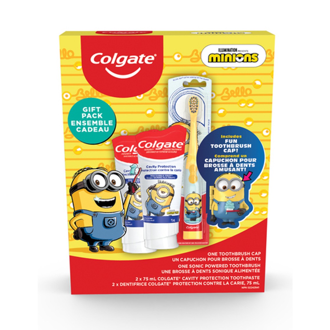 Colgate Kids Gift Pack Toothbrush with Toothpaste Minions - Voilà ...