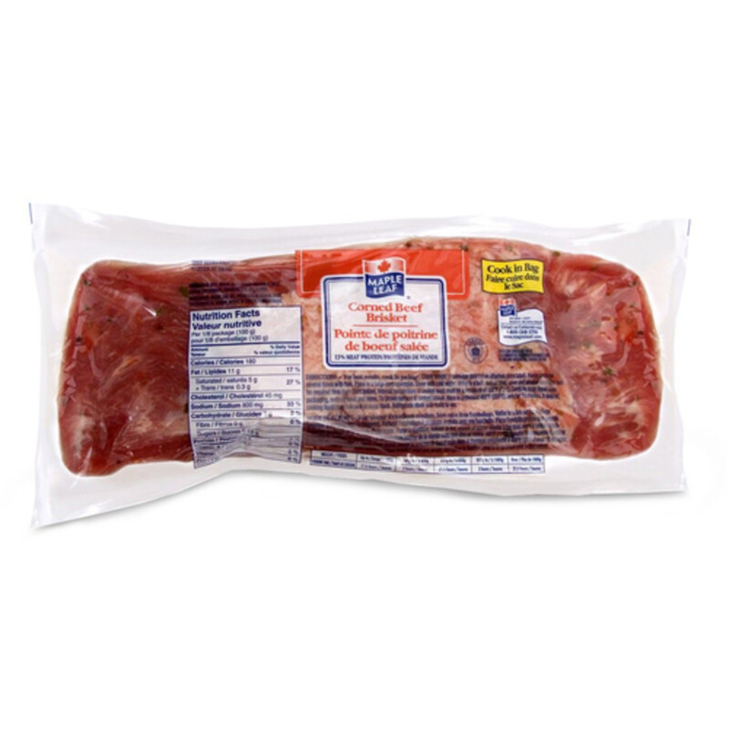 Maple Leaf Regular Corned Beef Brisket - Voilà Online Groceries & Offers