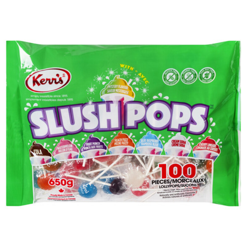 Kerr's Slush Pops Lollypops 650 g - Voilà Online Groceries & Offers