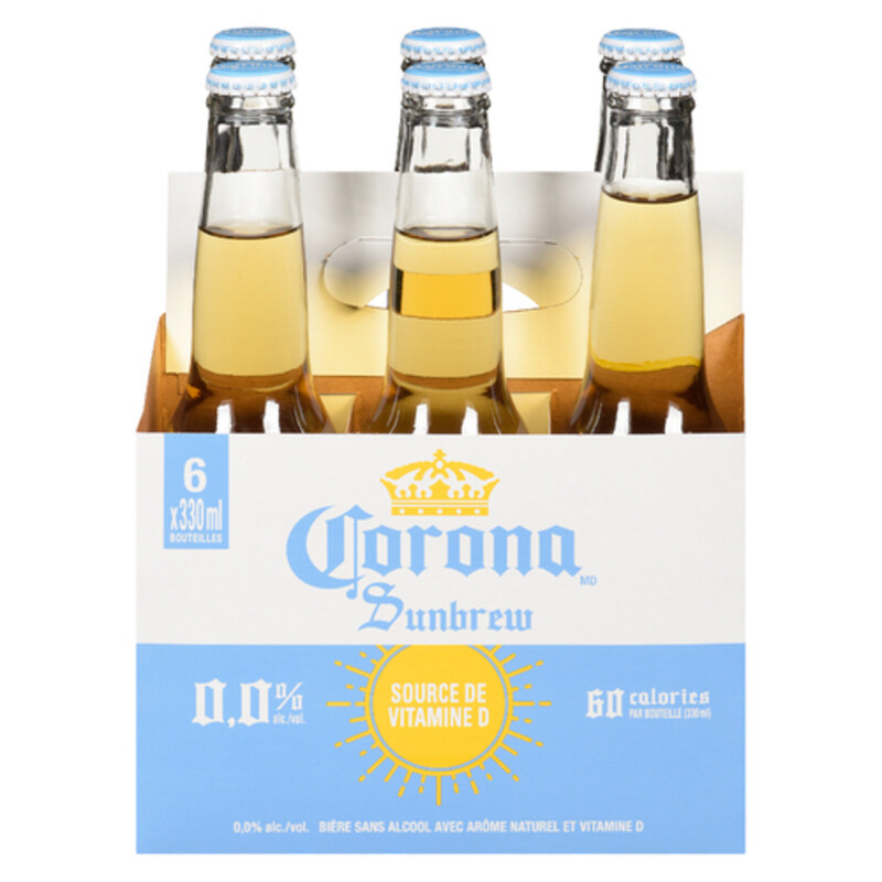 Corona Sunbrew Non Alcoholic Beer 6 x 330 ml (bottles) - Voilà Online ...