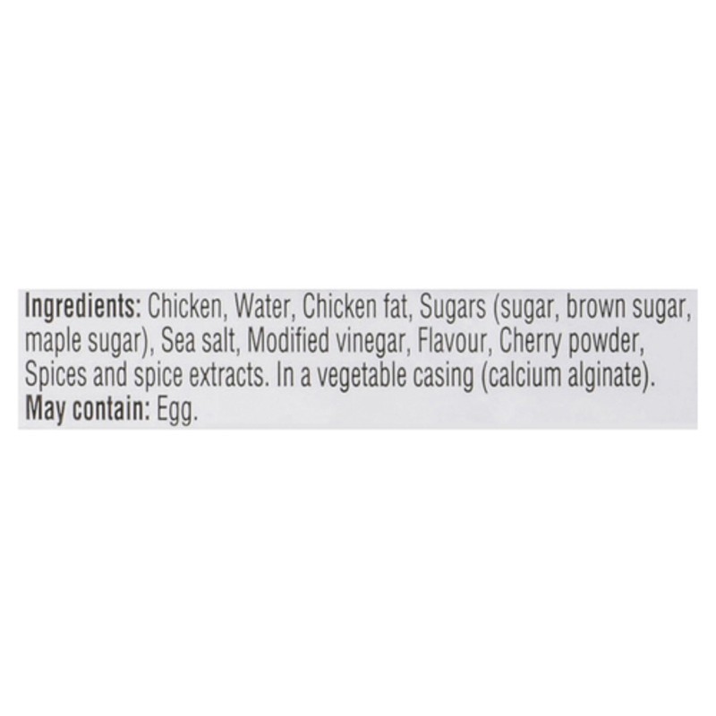 Maple Lodge Farms Frozen Ultimate Chicken Sausage Uncooked Maple ...