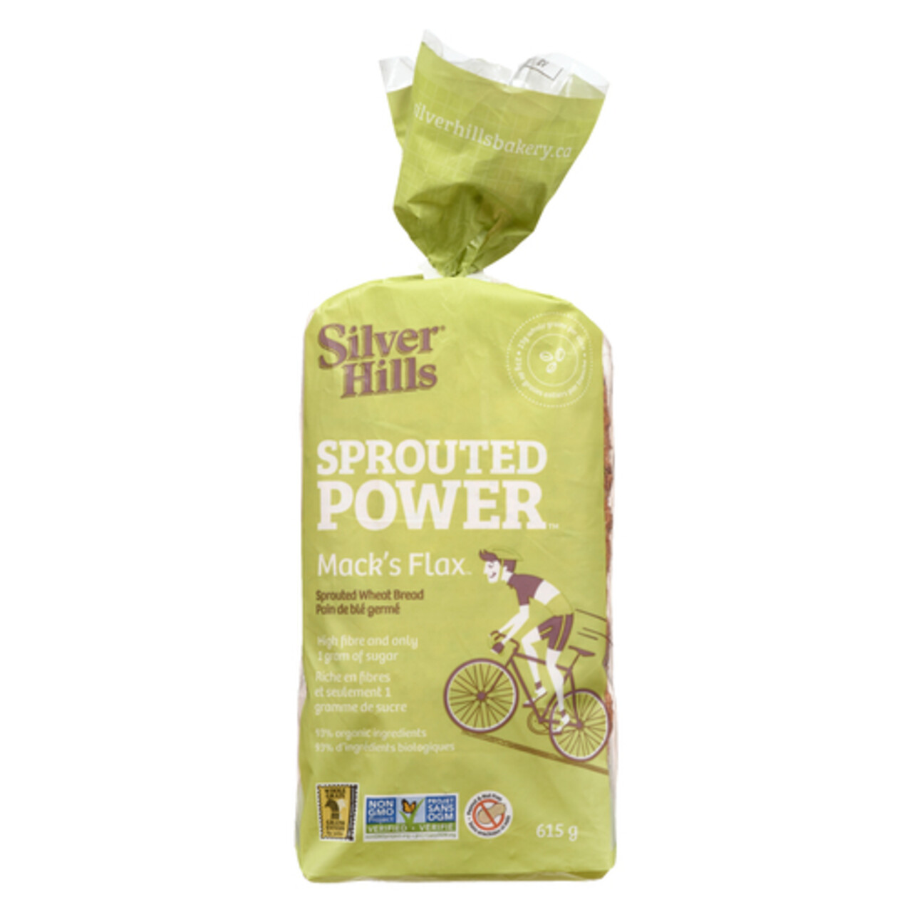 Silver Hills Flax Bread 615 g (frozen) - Voilà Online Groceries & Offers