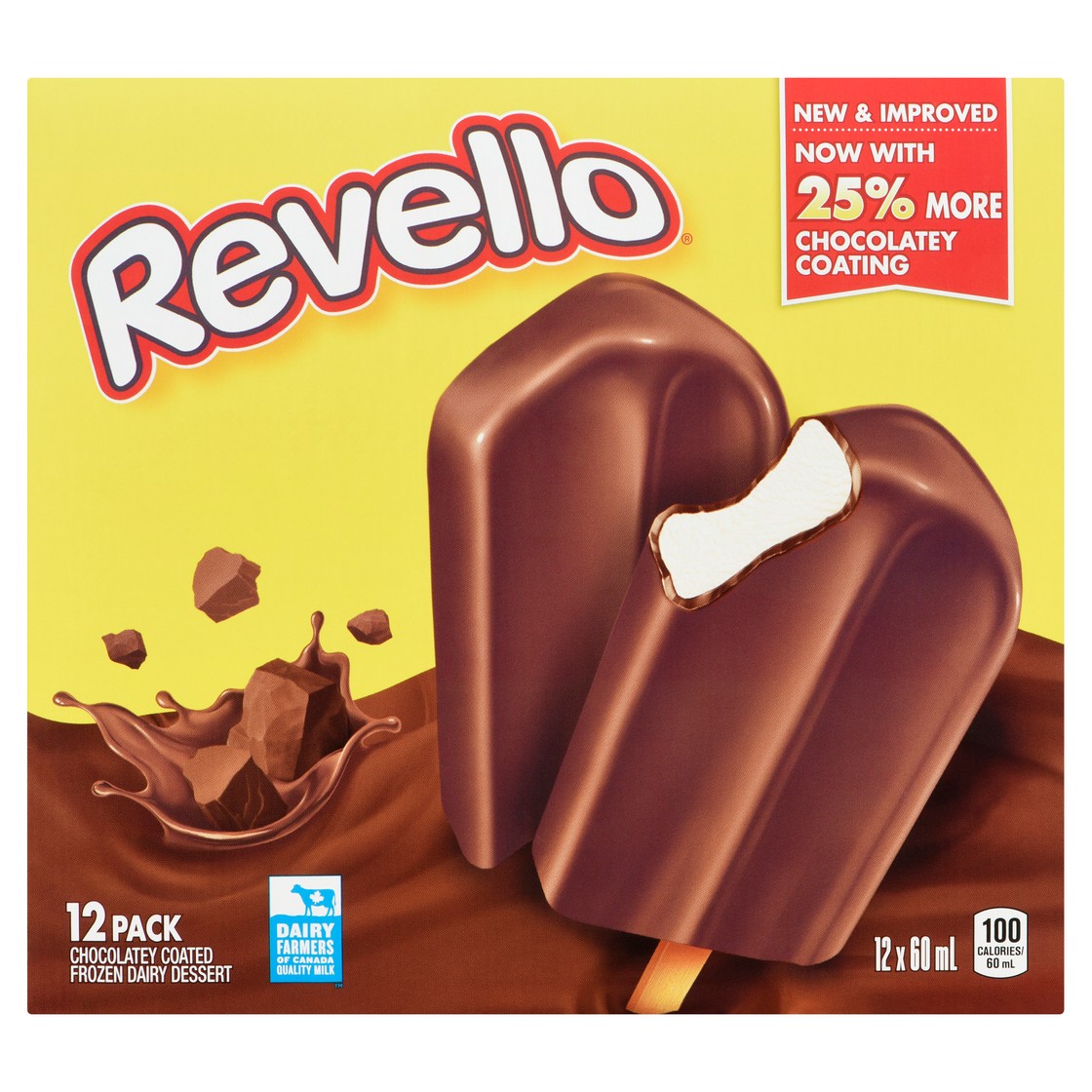 Revello Frozen Dairy Bars The Original 12 x 60 ml - Voilà Online ...