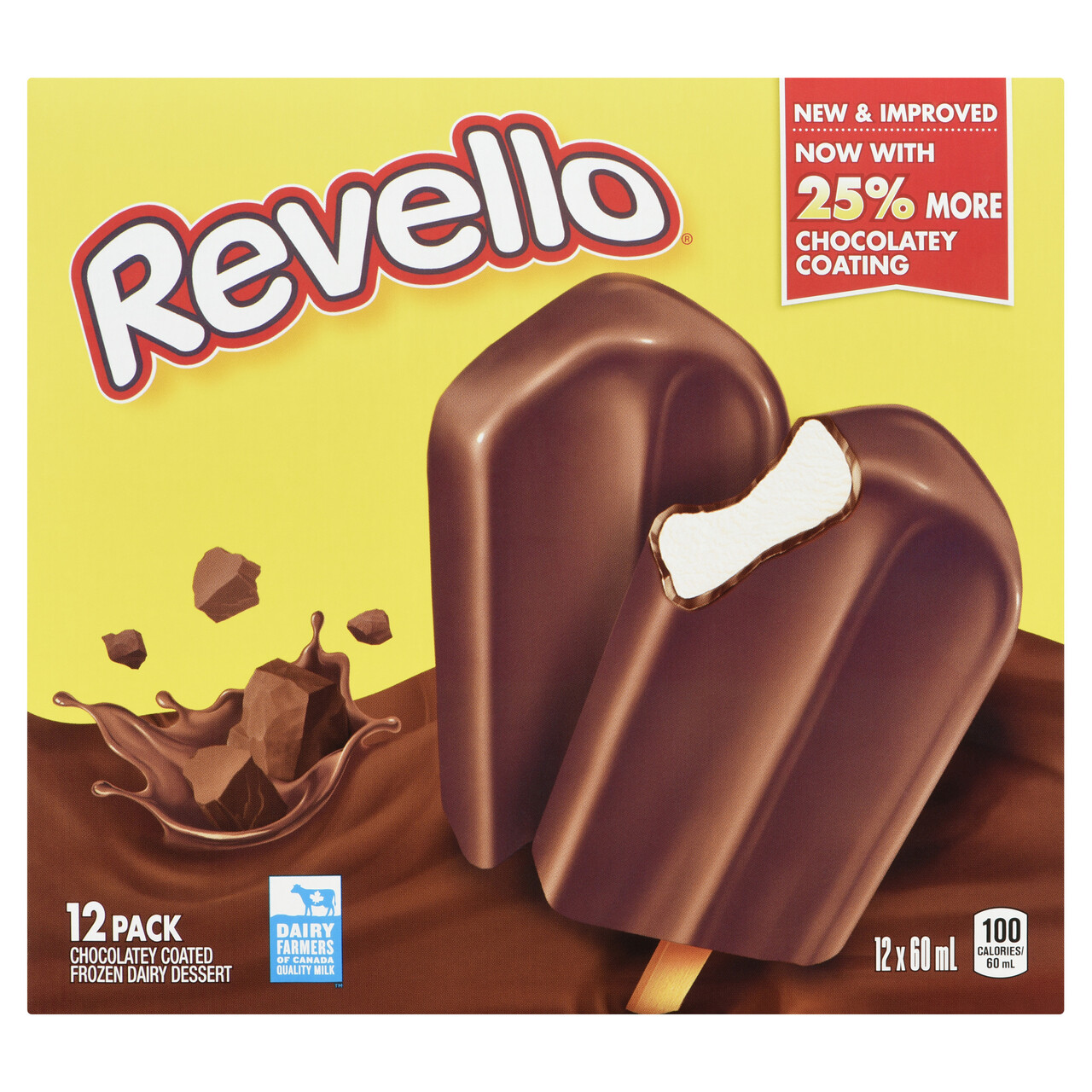Revello Frozen Dairy Bars The Original 12 x 60 ml - Voilà Online ...