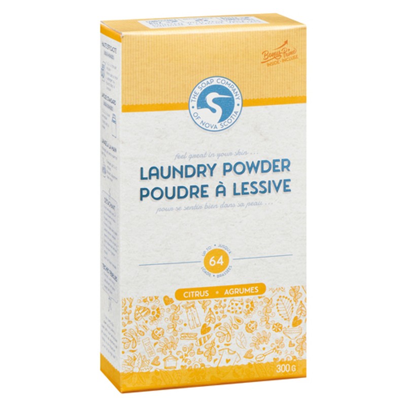 The Soap Company of Nova Scotia Laundry Powder Citrus 300 g - Voilà ...