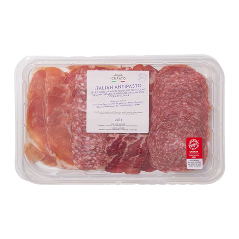 Longo's Curato Italian Antipasto Party Pack 225 g - Voilà Online ...
