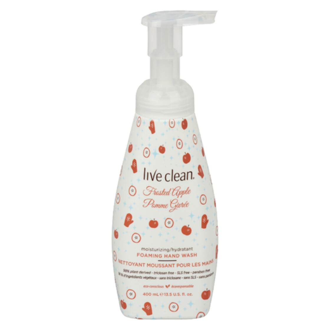 Live Clean Foaming Hand Wash Frosted Apple 400 ml - Voilà Online ...
