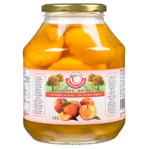 Peach Tree Valley Peaches In Light Syrup 1.7 L - Voilà Online Groceries ...