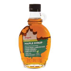Longo's Organic Maple Syrup 250 ml - Voilà Online Groceries & Offers