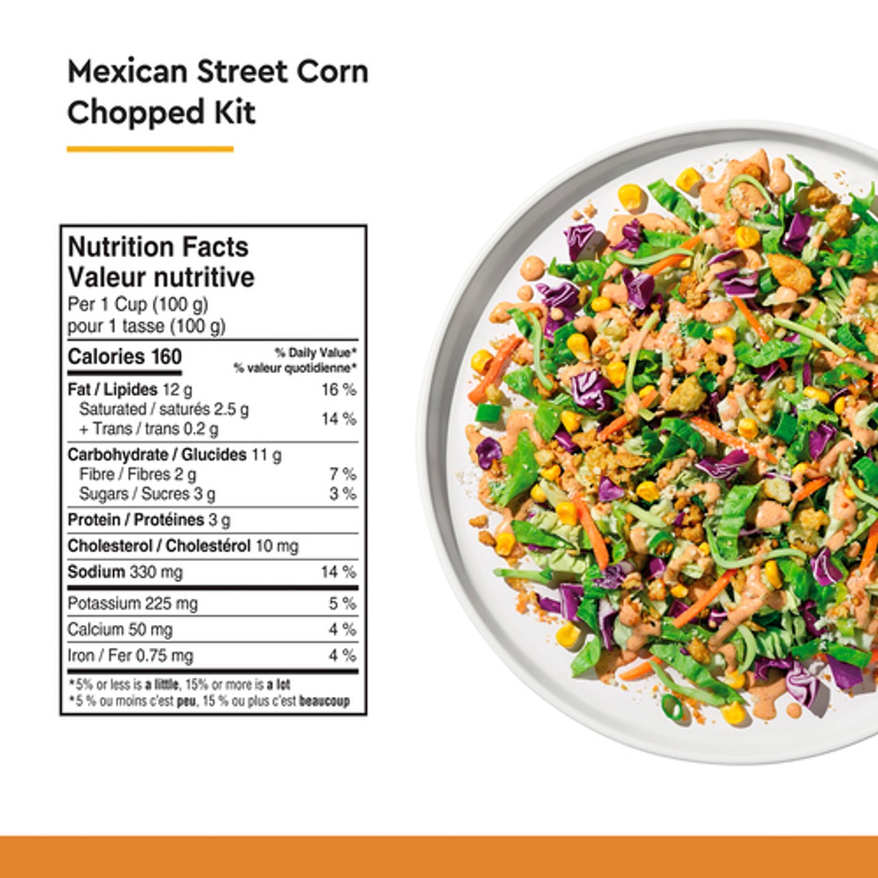 Taylor Farms Chopped Salad Kit Mexican Street Corn 329 g - Voilà Online ...