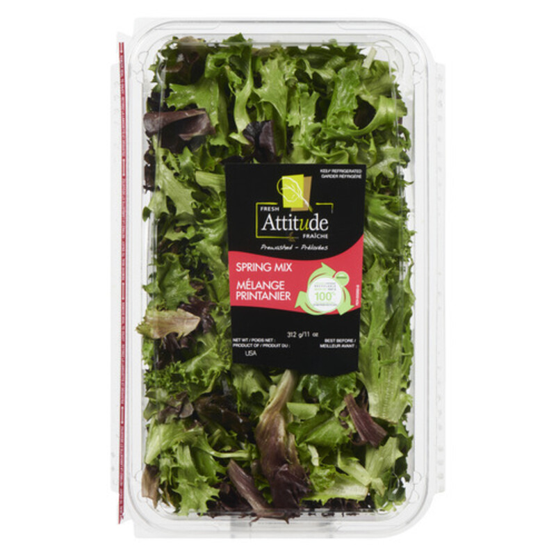 Fresh Attitude Spring Salad Mix 312 g - Voilà Online Groceries & Offers