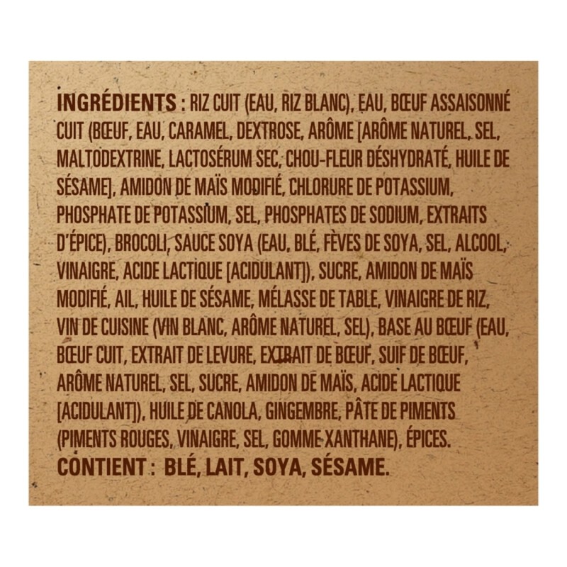 Marie Callender's Frozen Entrée Bowl Tender Ginger Beef & Broccoli 335 ...