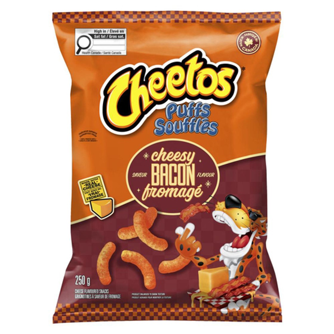 Cheetos Puffs Snack Cheesy Bacon 250 g - Voilà Online Groceries & Offers