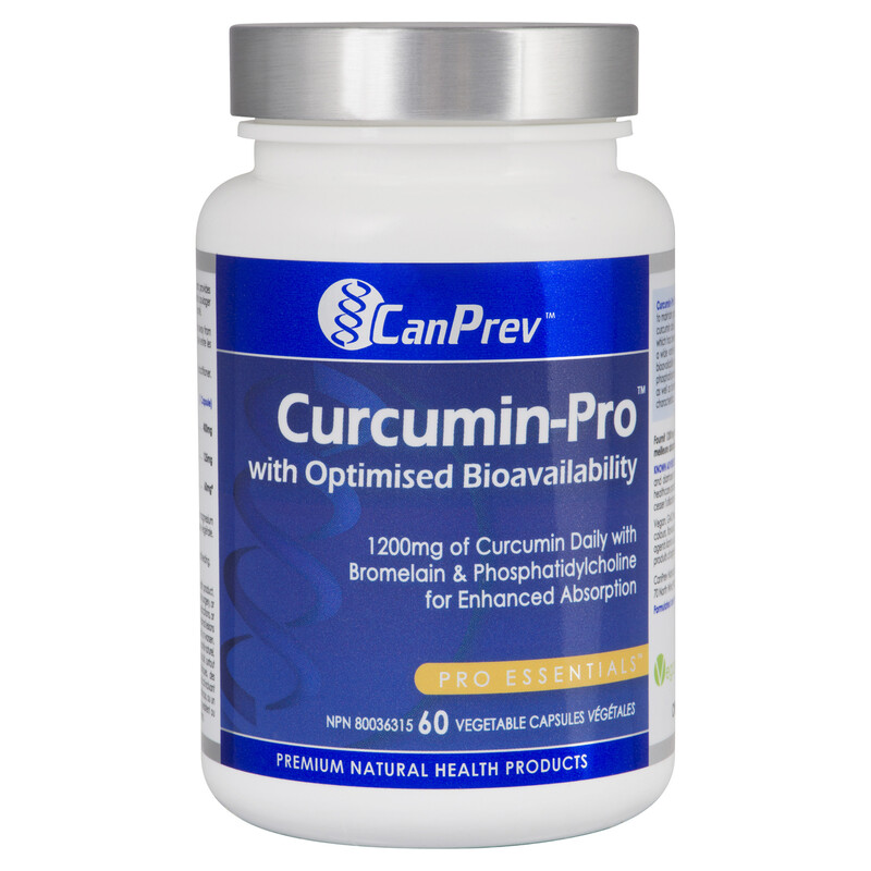CanPrev Curcumin-Pro Vegetable Capsules 60 Count - Voilà Online ...
