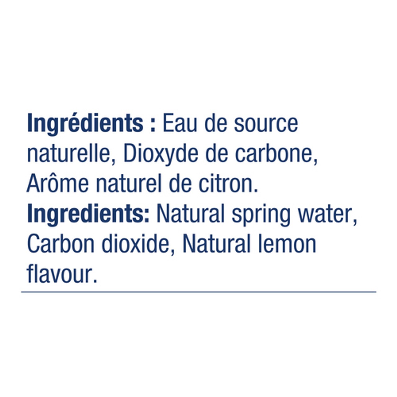 Montellier Sparkling Water Lemon 1 L (bottle) - Voilà Online Groceries ...