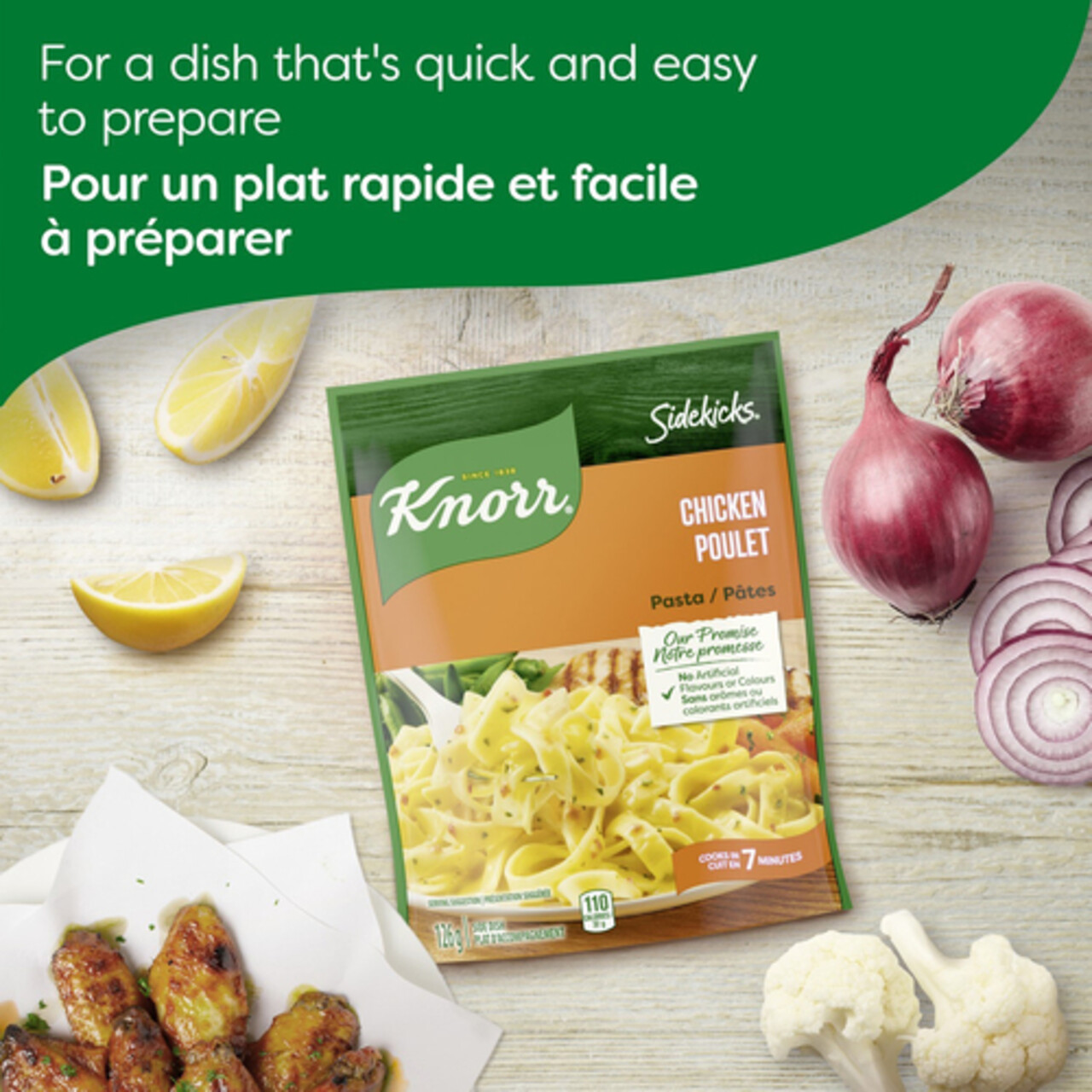 Knorr Sidekicks Pasta Side dish Chicken 126 g - Voilà Online Groceries ...