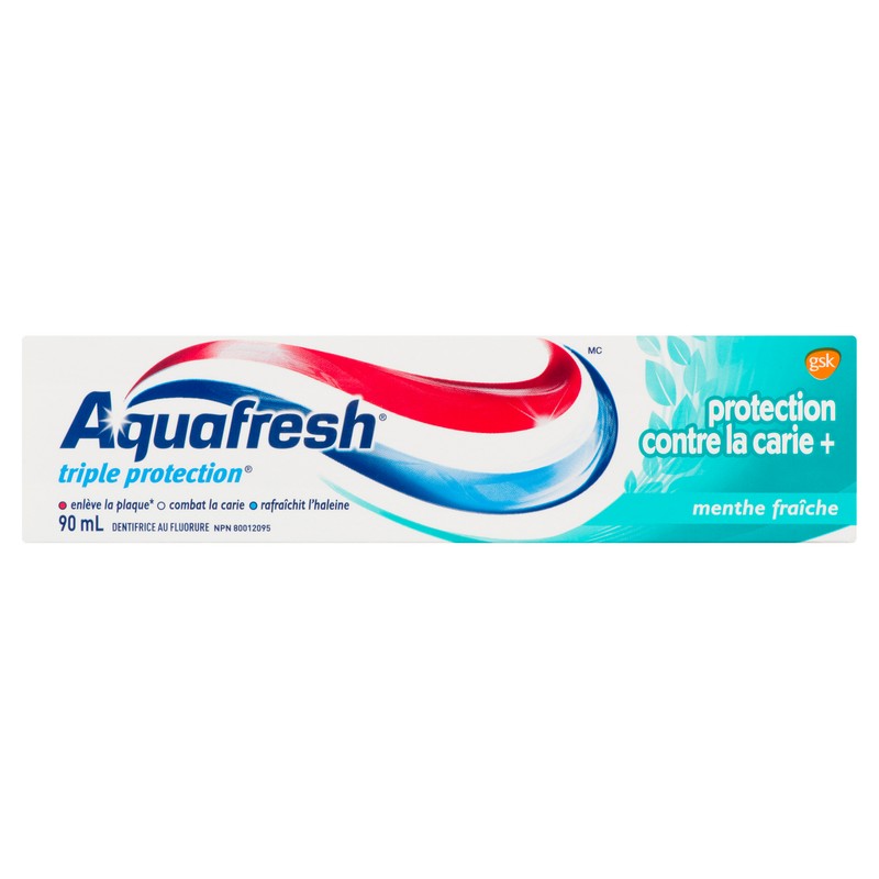 Aquafresh Toothpaste Cavity Protection Toothpaste Fresh Mint 90 ml ...