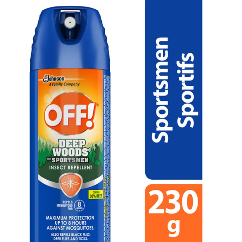 OFF! Deep Woods Sportsmen Insect Repellent Spray 230 g - Voilà Online ...