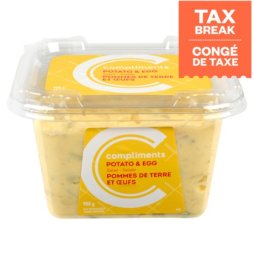 Compliments Salad Potato And Egg 908 g - Voilà Online Groceries & Offers