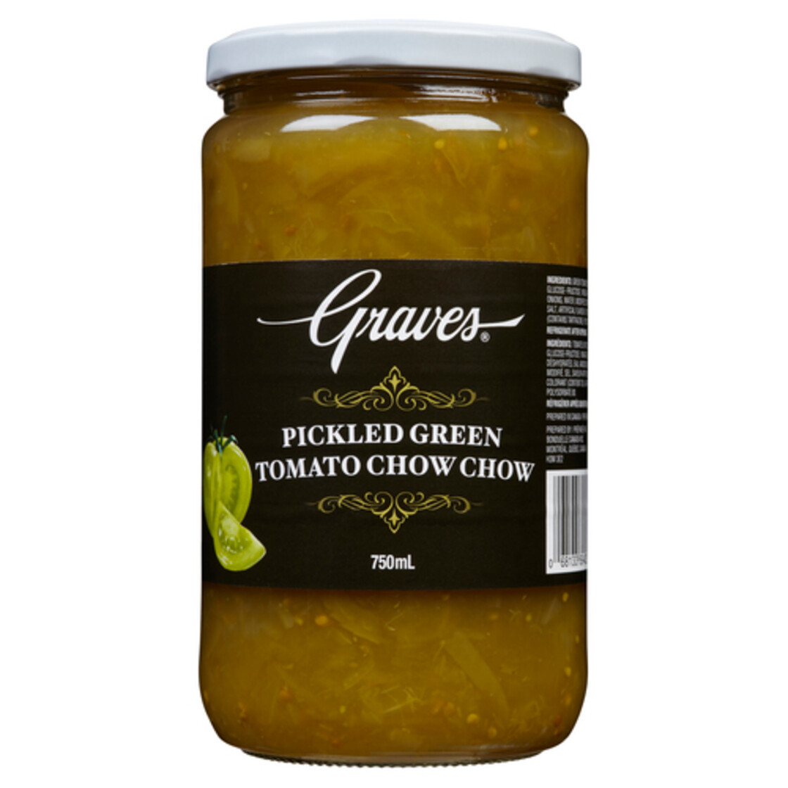 Graves Pickle Green Tomato Chow Chow 750 ml - Voilà Online Groceries ...