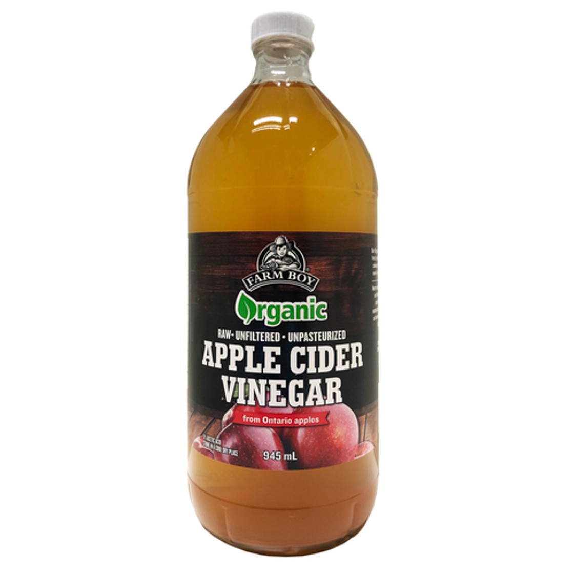 Farm Boy Organic Apple Cider Vinegar 945 ml - Voilà Online Groceries ...