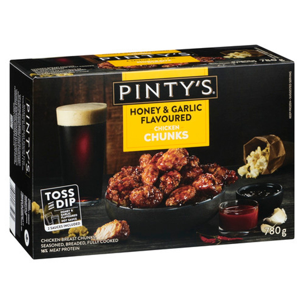 Pinty's Breast Chunk Honey And Garlic Breaded Chicken 780 g (frozen ...