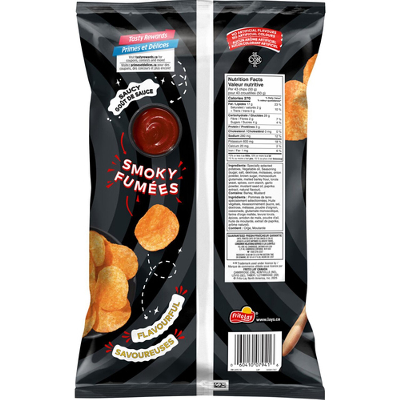 Lay's Potato Chips Bar-B-Q Flavoured 220 g - Voilà Online Groceries ...