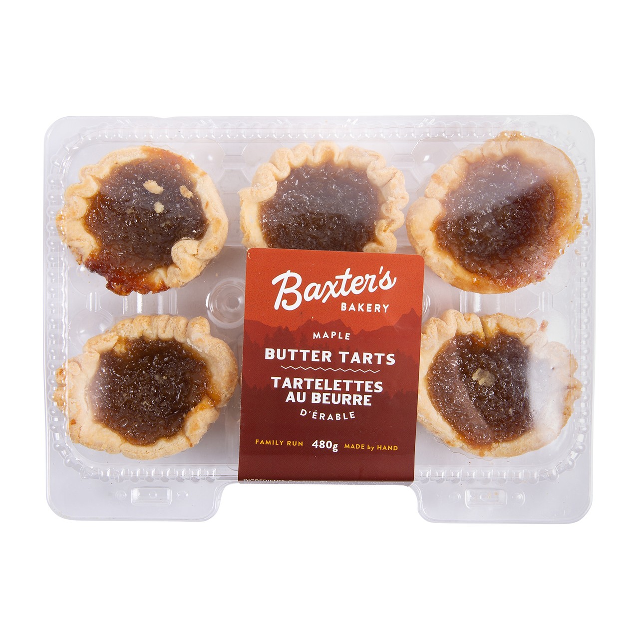 Baxter's Bakery Maple Butter Tarts 480 g (frozen) - Voilà Online ...