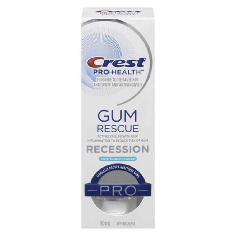 Crest Gum Rescue Toothpaste Pro Soothing Cleanse 90 ml - Voilà Online ...