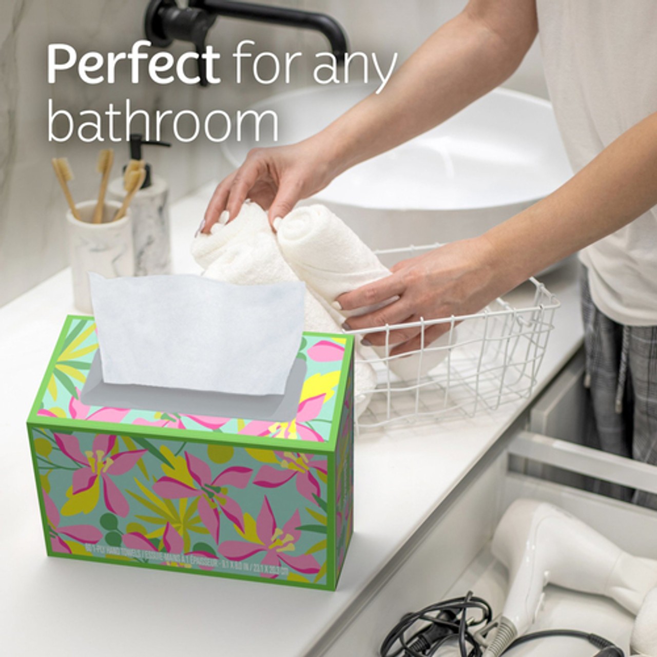 Kleenex Disposable Paper Hand Towels 1 Box 60 Count - Voilà Online ...