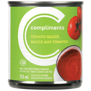 Compliments Tomato Sauce 213 ml - Voilà Online Groceries & Offers