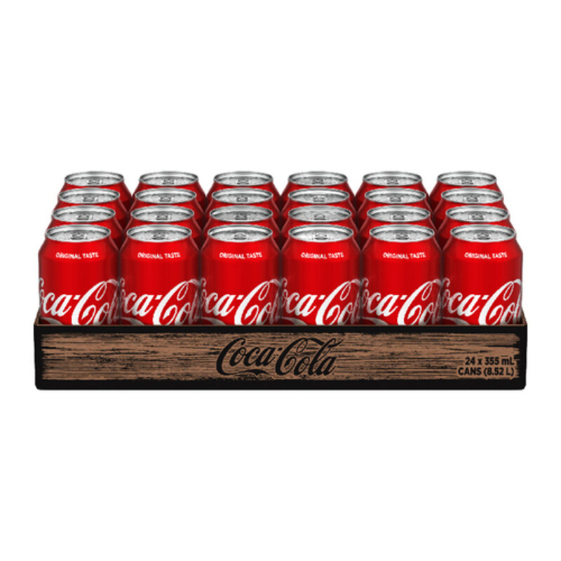 Coca-Cola Soft Drink Classic 24 x 355 ml (cans) - Voilà Online ...