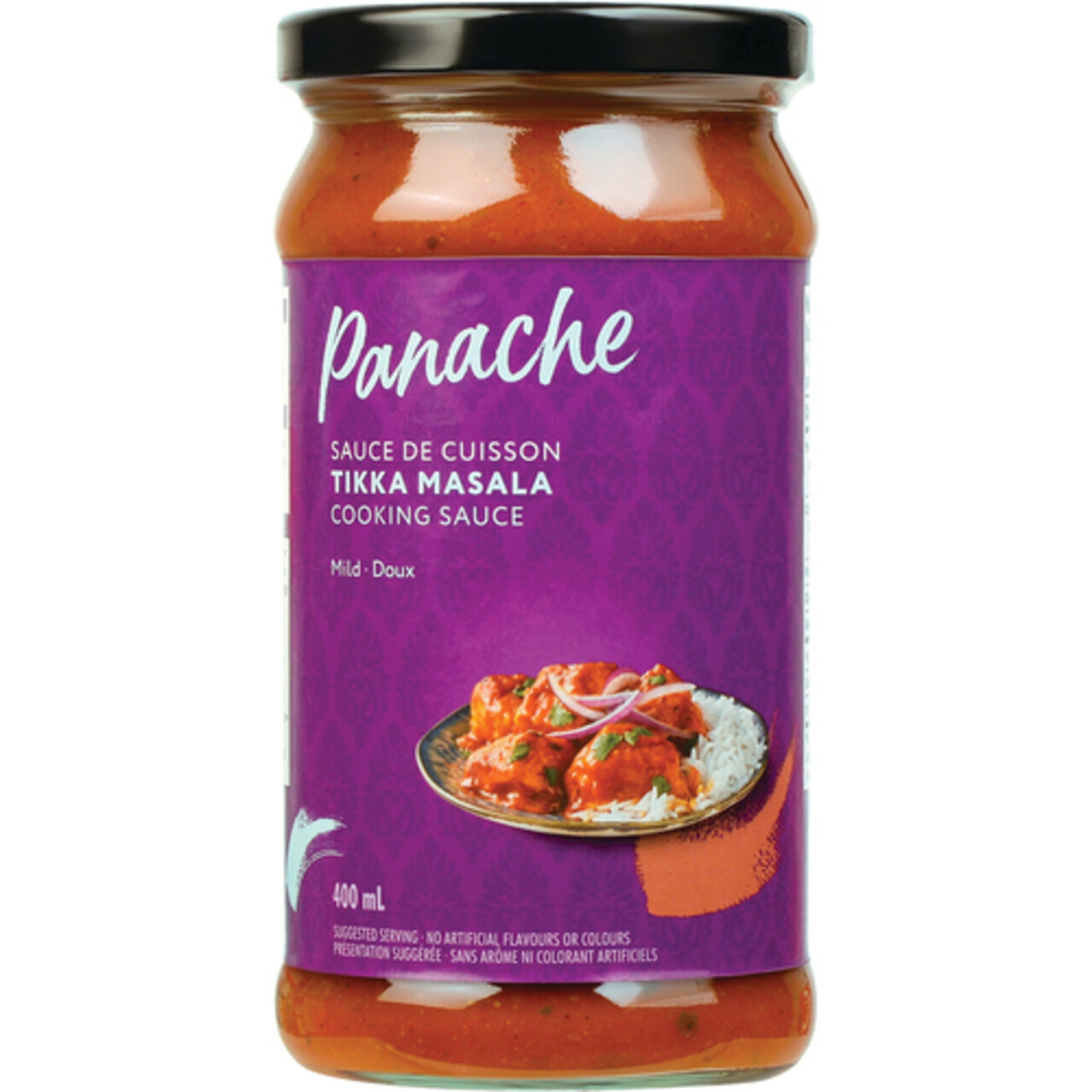 Panache Cooking Sauce Tikka Masala 400 ml - Voilà Online Groceries & Offers