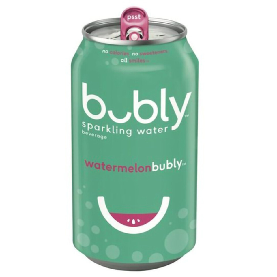 Bubly Sparkling Water Watermelon 473 ml (can) - Voilà Online Groceries & Offers
