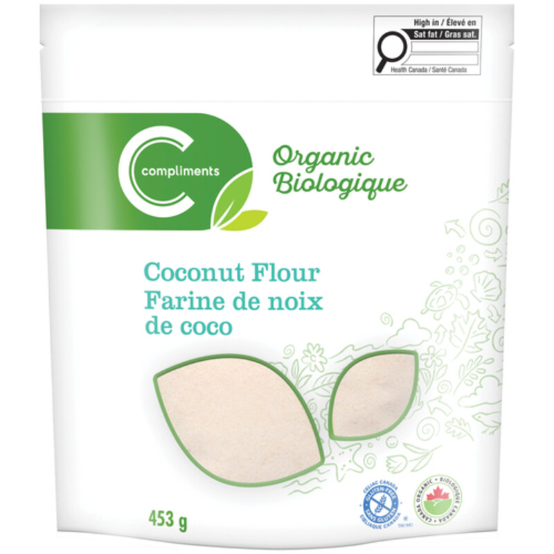Compliments Organic Gluten-Free Flour Coconut 453 g - Voilà Online ...